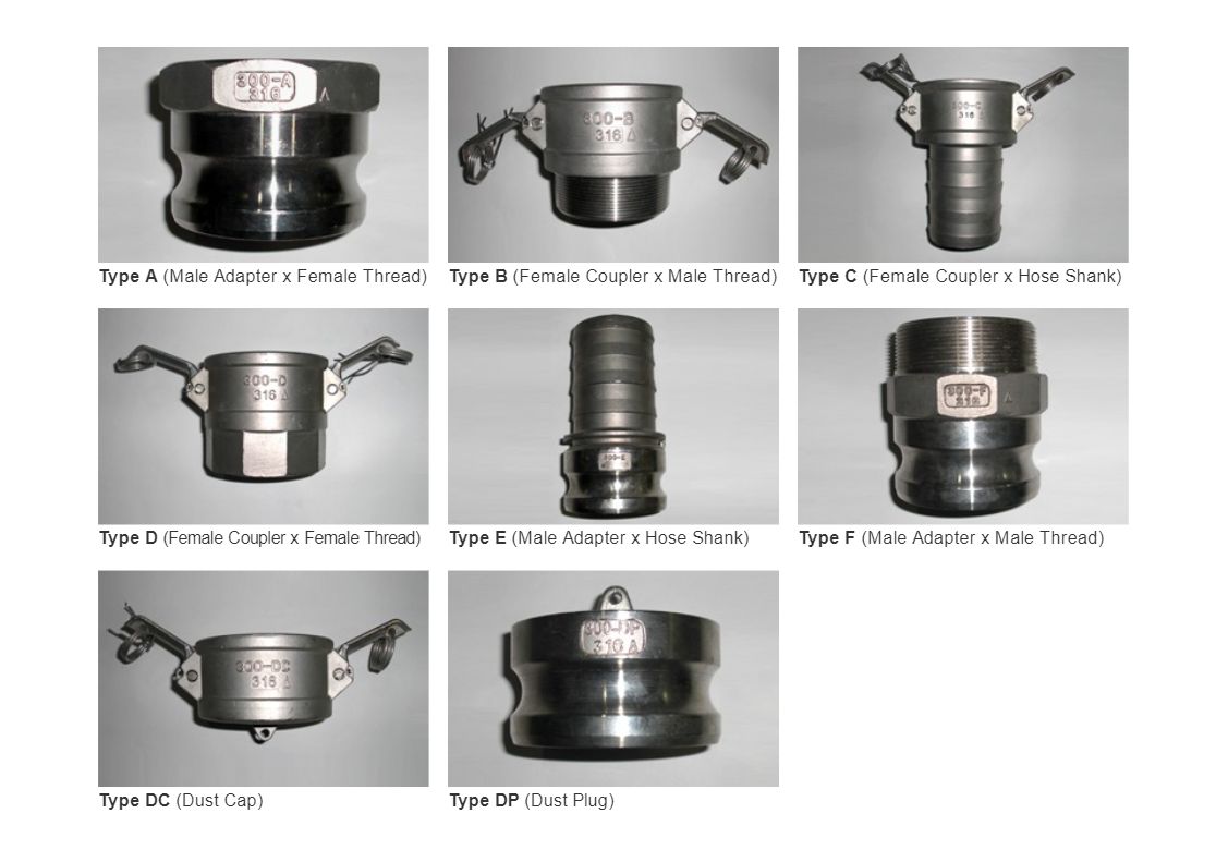 Camlock coupling and Air Couplings | TUNG GUAN TRADING & HARDWARE PTE LTD