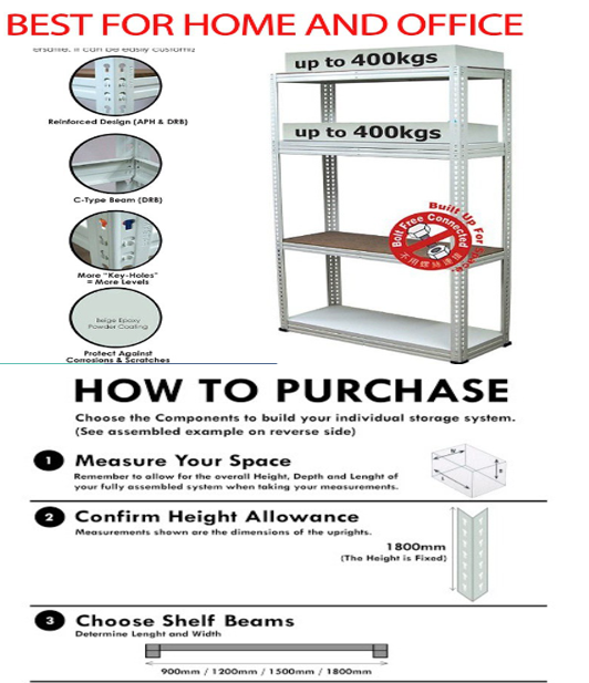 BOLTLESS RACK | TUNG GUAN TRADING & HARDWARE PTE LTD